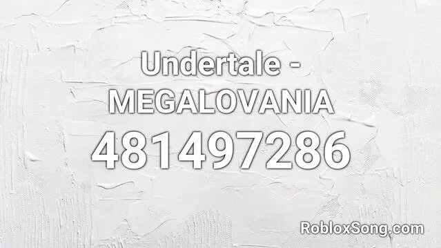 Undertale - Megalovania Roblox ID - Roblox Music Code - Смотреть онлайн ...