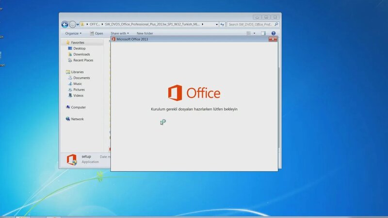 Microsoft Office 2013 SP1 Pro Plus VL Türkçe (32-64 Bit) Orijinal Msdn ...