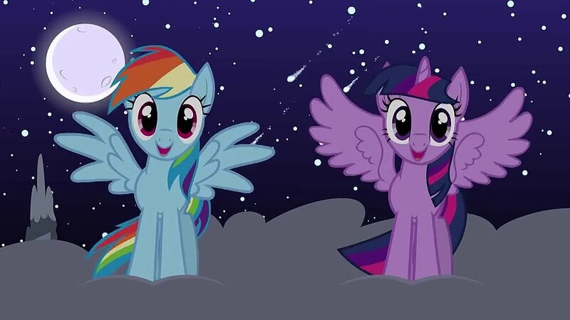 [MLP Song] Pony Girl [Twilight][Rainbow Dash] — Видео от Храм Дружбы ...
