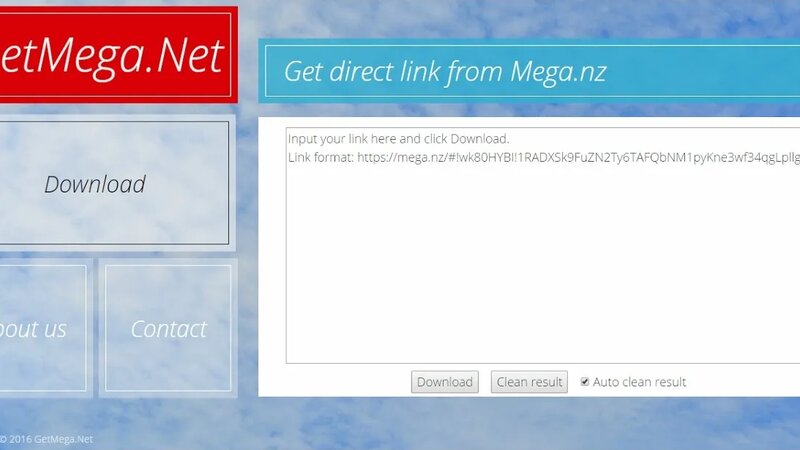 How to get direct link from Mega.nz [GetMega.net] - Yandex Video ...