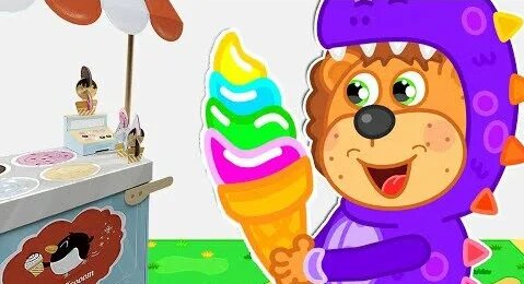 Outdoor Playground! Funny Cartoon Show for Kids | Lion Family | Cartoon ...