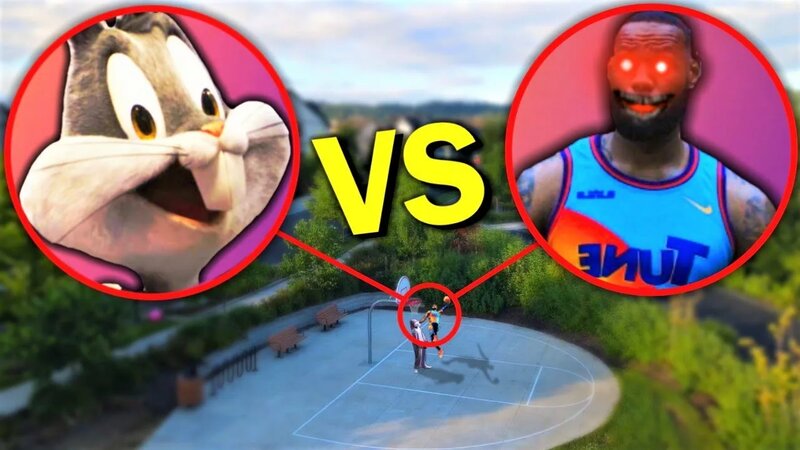 Drone Catches Lebron James.EXE vs BUGS Bunny.EXE From Space JAM ...