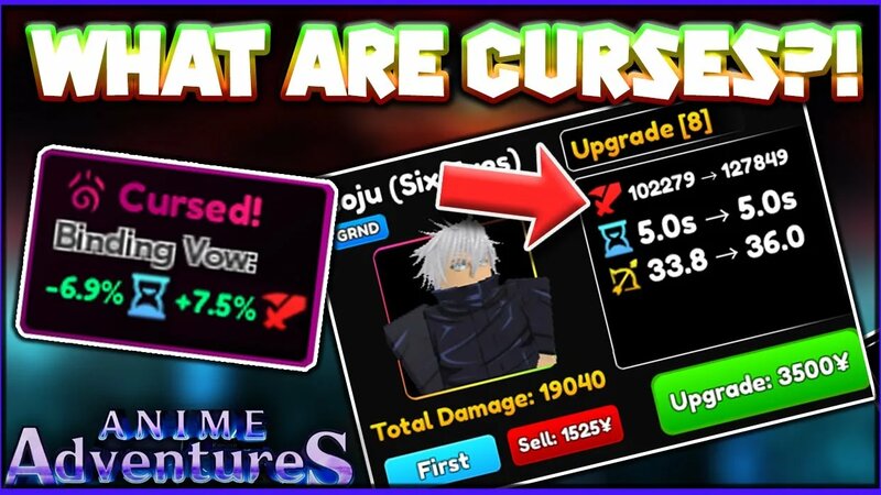 GET (OP) Curses Guide - Location AND Variations?! Anime Adventures ...