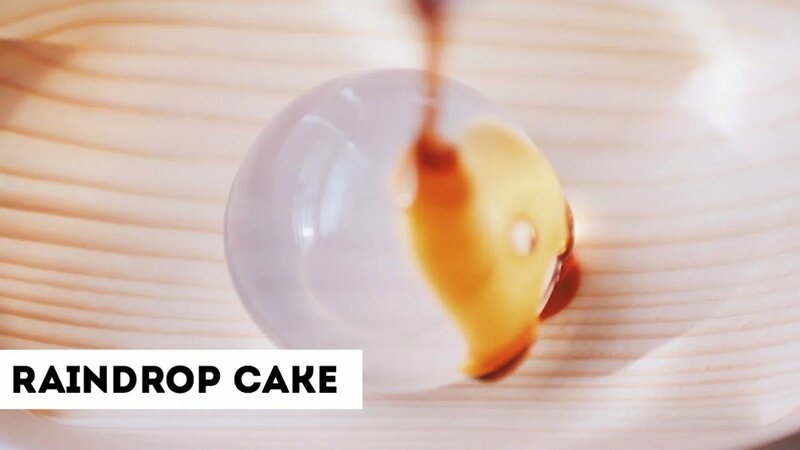Raindrop Cake. - Смотреть онлайн в поиске Яндекса по Видео