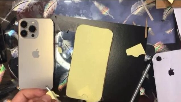 Как сделать iPhone 13 Pro из картона. How to make iPhone 13 Pro from ...