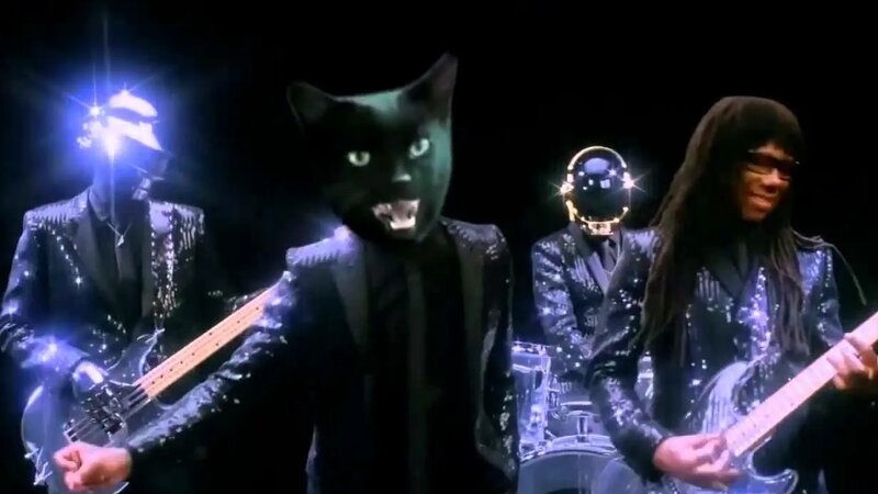 Daft Punk Cat Lucky Get Lucky feat Black Cat - Смотреть онлайн в поиске ...