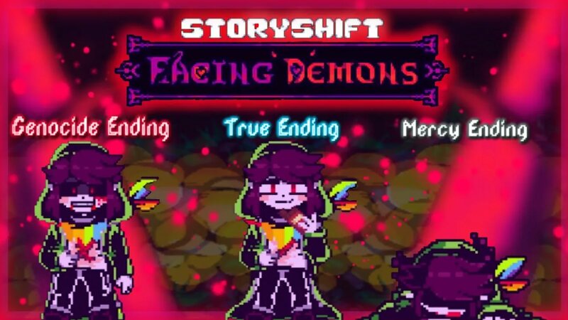 StoryShift - Facing Demons Chara Fight | Undertale Fangame | True ...