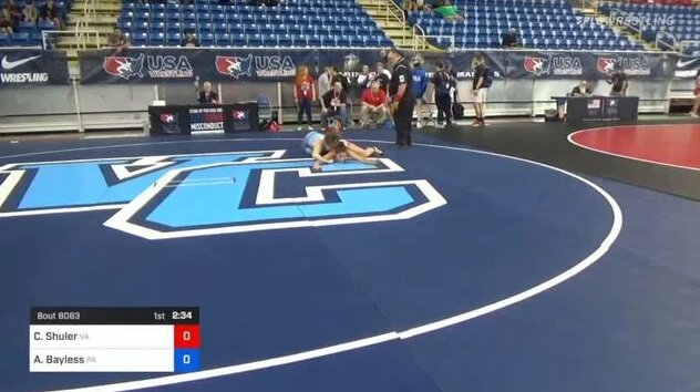 112 Lbs Round Of 64 - Charlize Shuler, Virginia Vs Ava Bayless ...