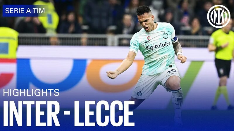 Inter 2-0 lecce | highlights | serie a 22/23