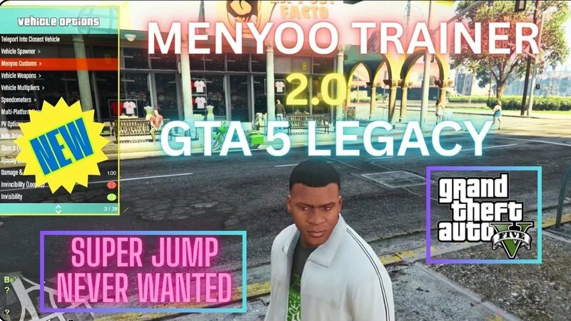 How to install Menyoo Trainer in GTA 5 legacy | GTA 5 Offline Story ...
