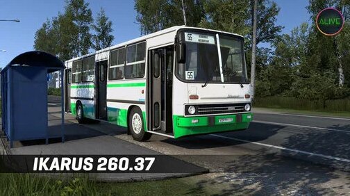 TheAlive55 | Ikarus 260.37- Обзор МОДА ДЛЯ #ETS2 1.45 - Смотреть онлайн ...