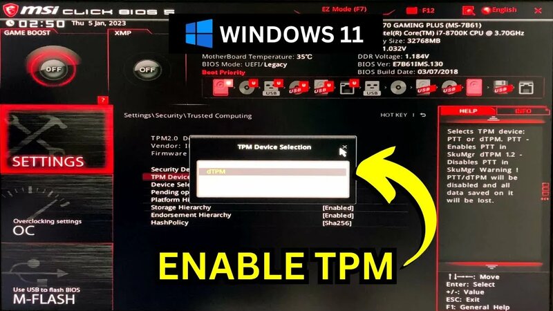 How to Enable TPM on Windows 11? | Enable/Disable TPM on Your PC ...