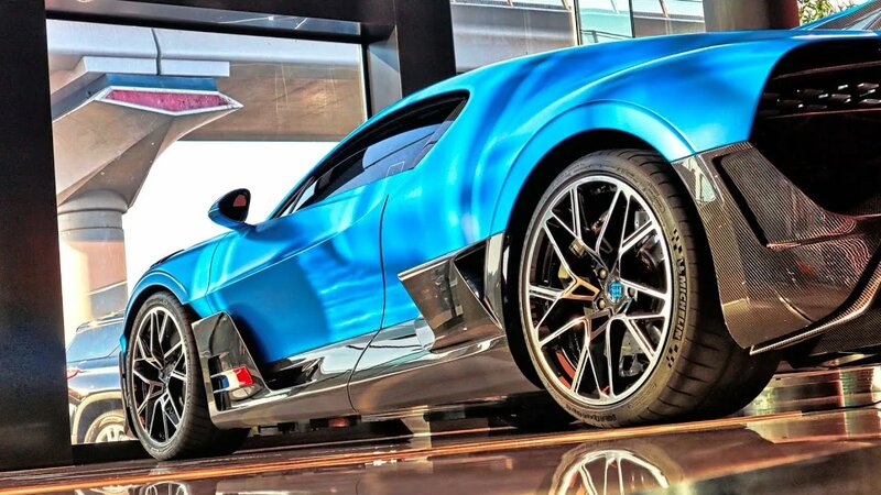$8 Million Bugatti DIVO 1500hp Monster Start up Sound & Bugatti Chiron ...