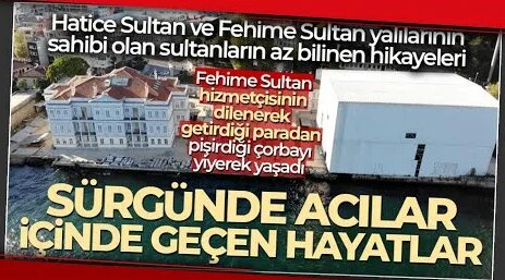 Hatice Sultan ve Fehime Sultan Yalılarının Son Durumları Böyle ...