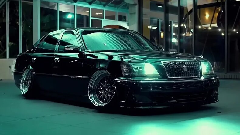 (4K) Toyota (Uzs171) Crown Majesta V8 VIP Style Car. — Видео от Vip ...