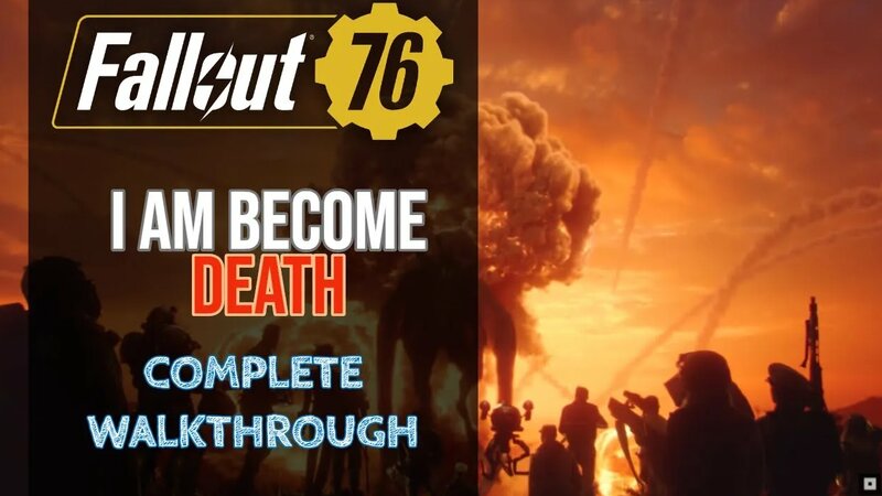 Fallout 76 Nuke Launch - I Am Become Death - Enclave Quest Guide ...
