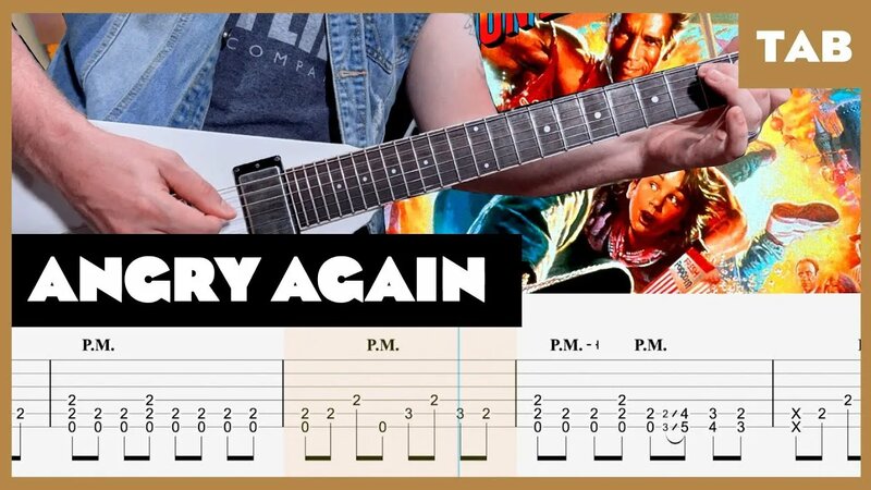 Megadeth - Angry Again - Guitar Tab | Lesson | Cover | Tutorial | 1/2 ...