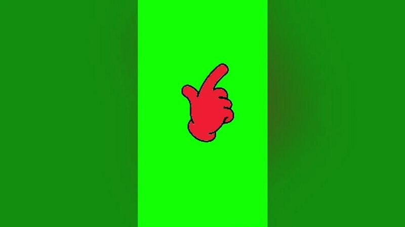Green screen point a finger up no sound free download no copyright # ...