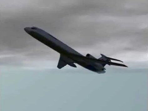 Pulkovo Aviation Enterprise Flight 612 - Crash Animation Катастрофа ...