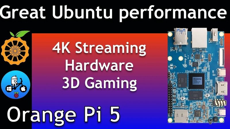 Optimised Ubuntu for Orange Pi 5