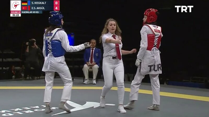 Elif sude akgül 2025 turkiye acık teakwondo şampiyonası 49 kilo final ...