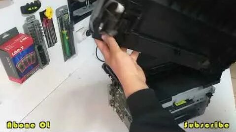 Hp Laserjet 1536dnf MFP 52. Scanner Error , Tarayıcı Hatası - Смотреть ...