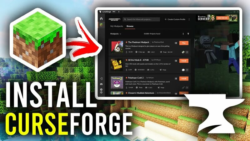 How To Install CurseForge For Mods & Modpacks - Full Guide - Yandex ...