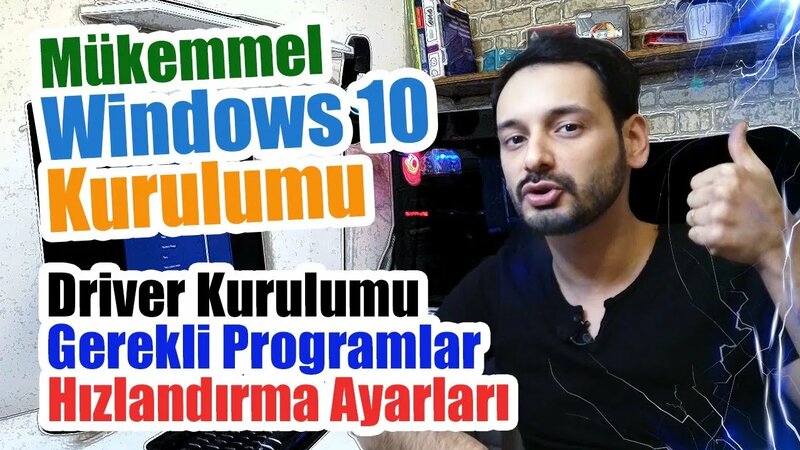 Windows 10 Kurulumu Nasıl Yapılır? | Driver kurulumu, gerekli programlar ve ince ayarlar ...