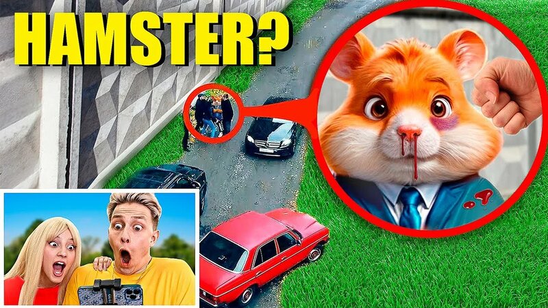 My Drone Filmed the RICH Hamster in Real Life! - Смотреть онлайн в ...