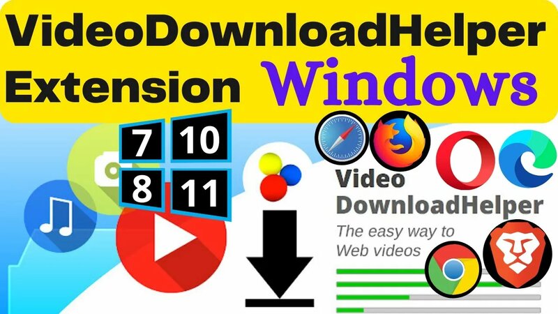 Install Video DownloadHelper Extension in Windows | Video ...