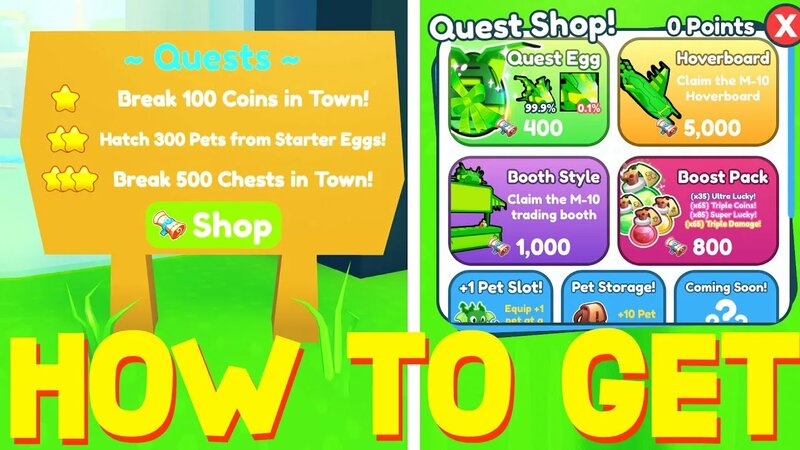 HOW TO GET Quest Points in PET Simulator X (Roblox) - Yandex Video ...