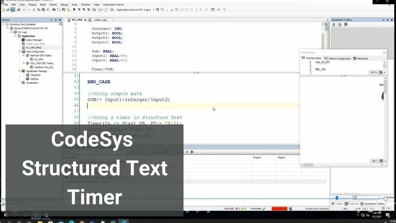CodeSys Structured Text Timer 2021 - Yandex Video aramada çevrimiçi izle