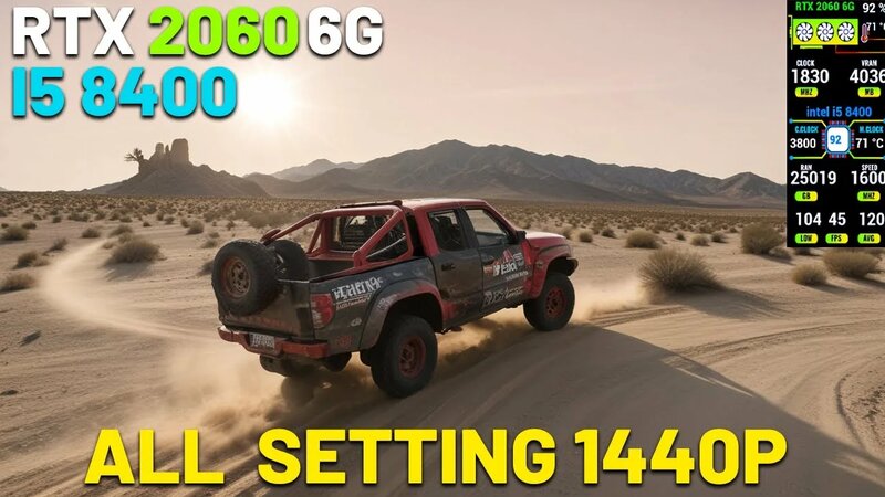 Beamng drive - RTX 2060 6GB - i5 8400 - All Setting - 2k - 1440p ...