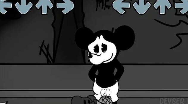 FNF A Desolate Walk | Mickey Mouse | Sunday Night | Horror MOD [HARD ...