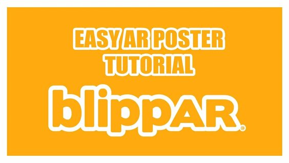 Create an augmented reality (AR) poster in Blippar - Easy - Смотреть ...
