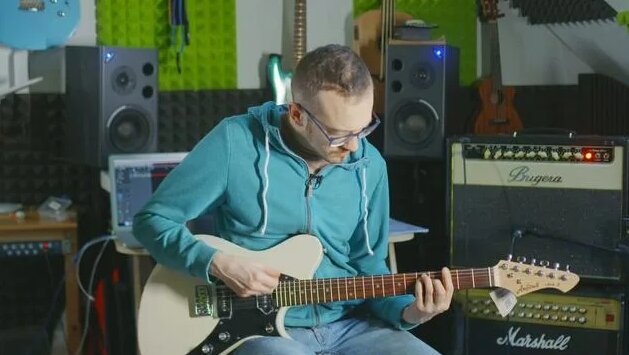 Gitara Aria Pro II JET-2 - TEST i recenzja - Lepsza NIŻ Harley Benton ...