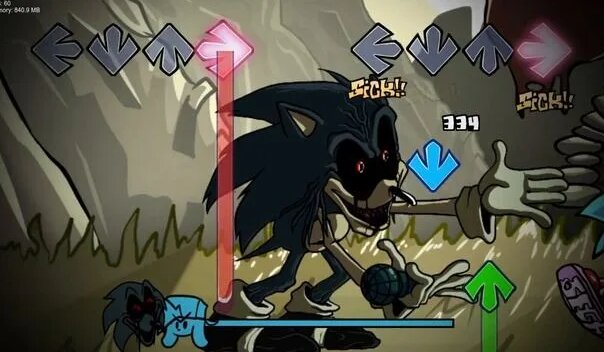 Lord X Cycles Encore VS Friday Night Funkin + WIP Sonic.EXE Cover Chart ...