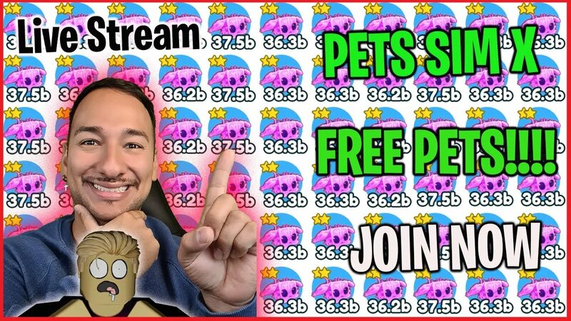 Alien Update* PET Simulator X! FREE Rainbow Legendary PET Giveaway ...
