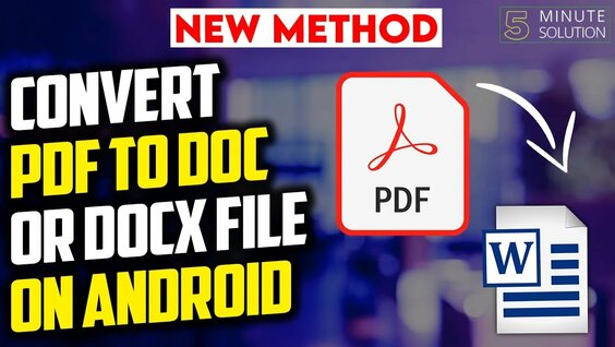 how to convert pdf to +docx: 1 bin video Yandex'te bulundu