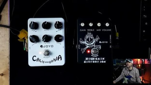 Live streaming -JOYO California Sound, HIGH GAIN Distortion . TEST ...