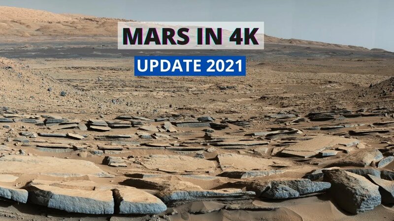 MARS IN 4K Update 2021 NASA Planet MARS Mission Documentary - Смотреть ...