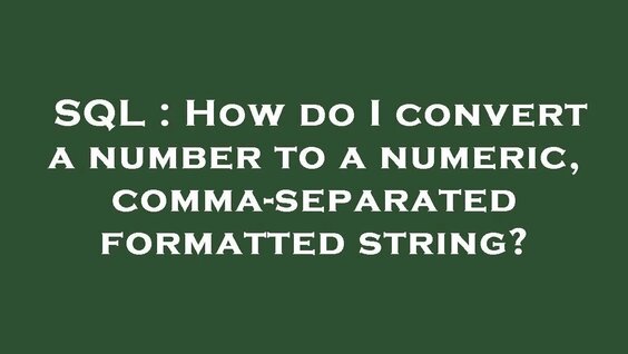 sql convert string to numeric: 937 video Yandex'te bulundu