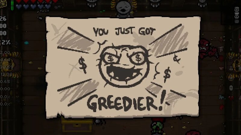 Как открыть Greedier mod? | The Binding of Isaac: Repentance Greedier ...