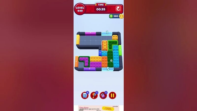 Color Block Jam Level 449 Walkthrough Solution - Yandex Video aramada ...