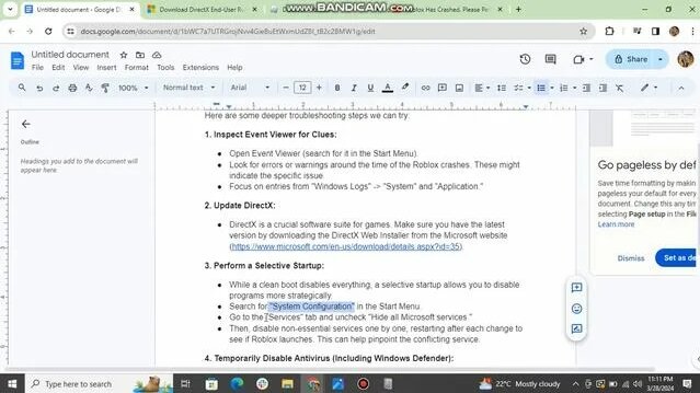 How to Fix Roblox Has Crashed. Please Perform A Windows Clean Boot ...