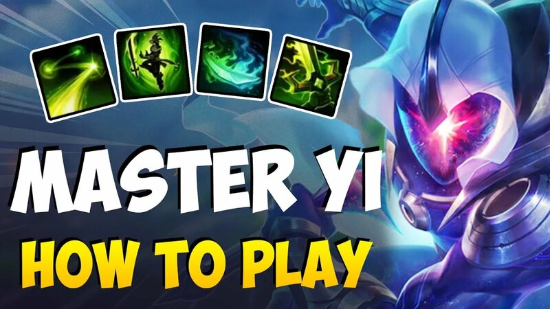 HOW TO PLAY Master YI Jungle FOR Beginners | Master YI Guide Season 11 ...