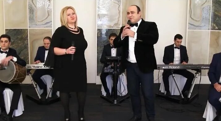 Видео Armen Khublaryan & Arevik Soghomonyan - Hay es Du, Hay em Yes ...