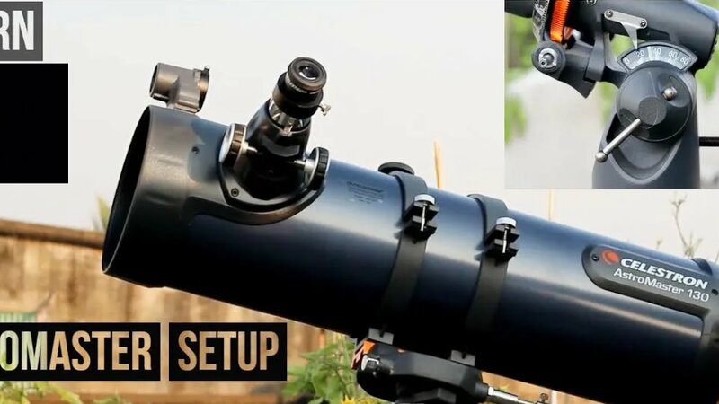 Celestron Astromaster 130 EQ Setup for Saturn | With and Without 2X ...