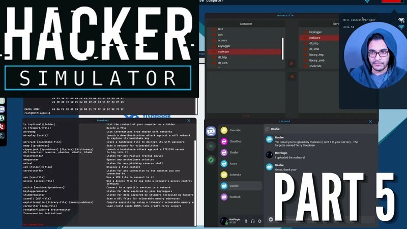 Hacker Simulator Walkthrough - Episode 5 - Almost Getting Jailed
