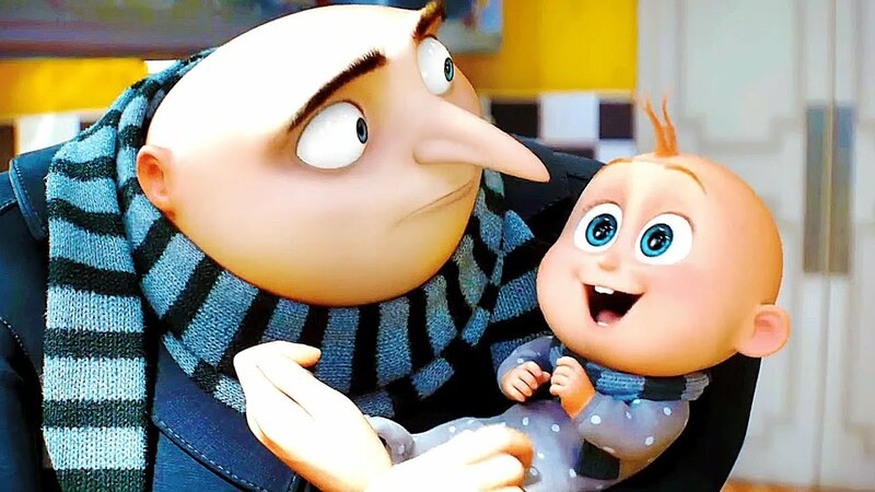 Baby Gru Jr Introduction Scene | Despicable ME 4 (2024) Movie CLIP HD ...